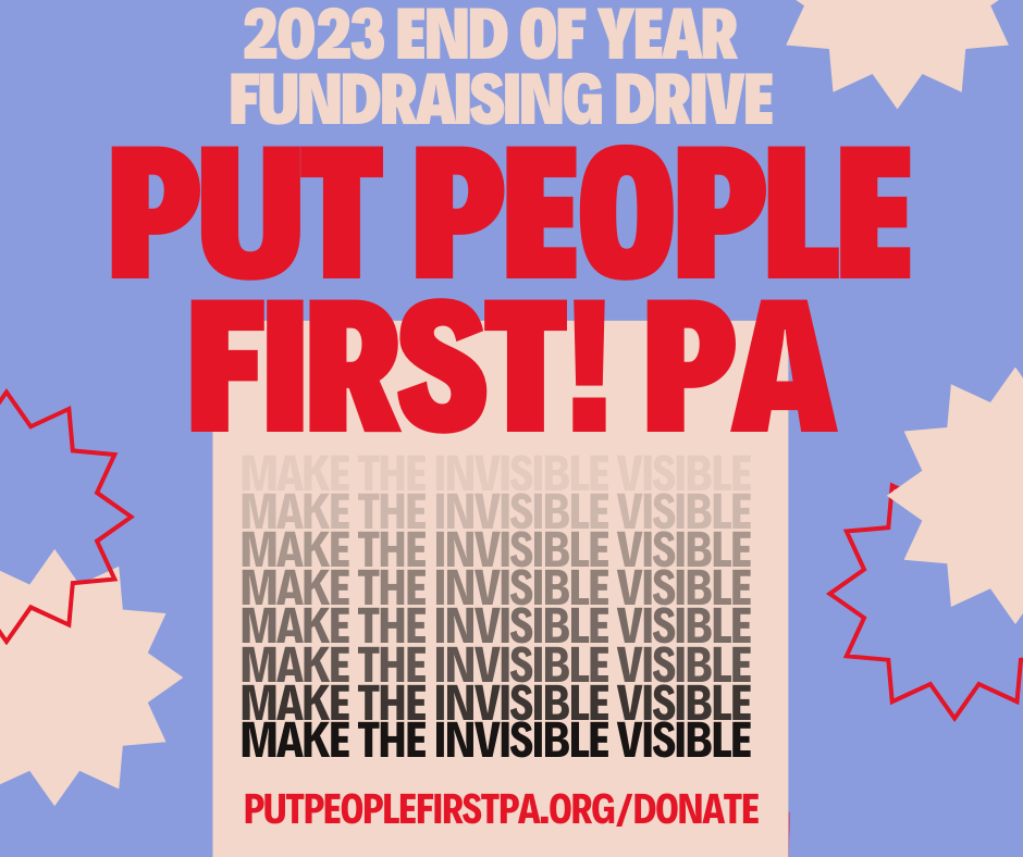 Do you like stickers or tote bags? - Put People First! PA